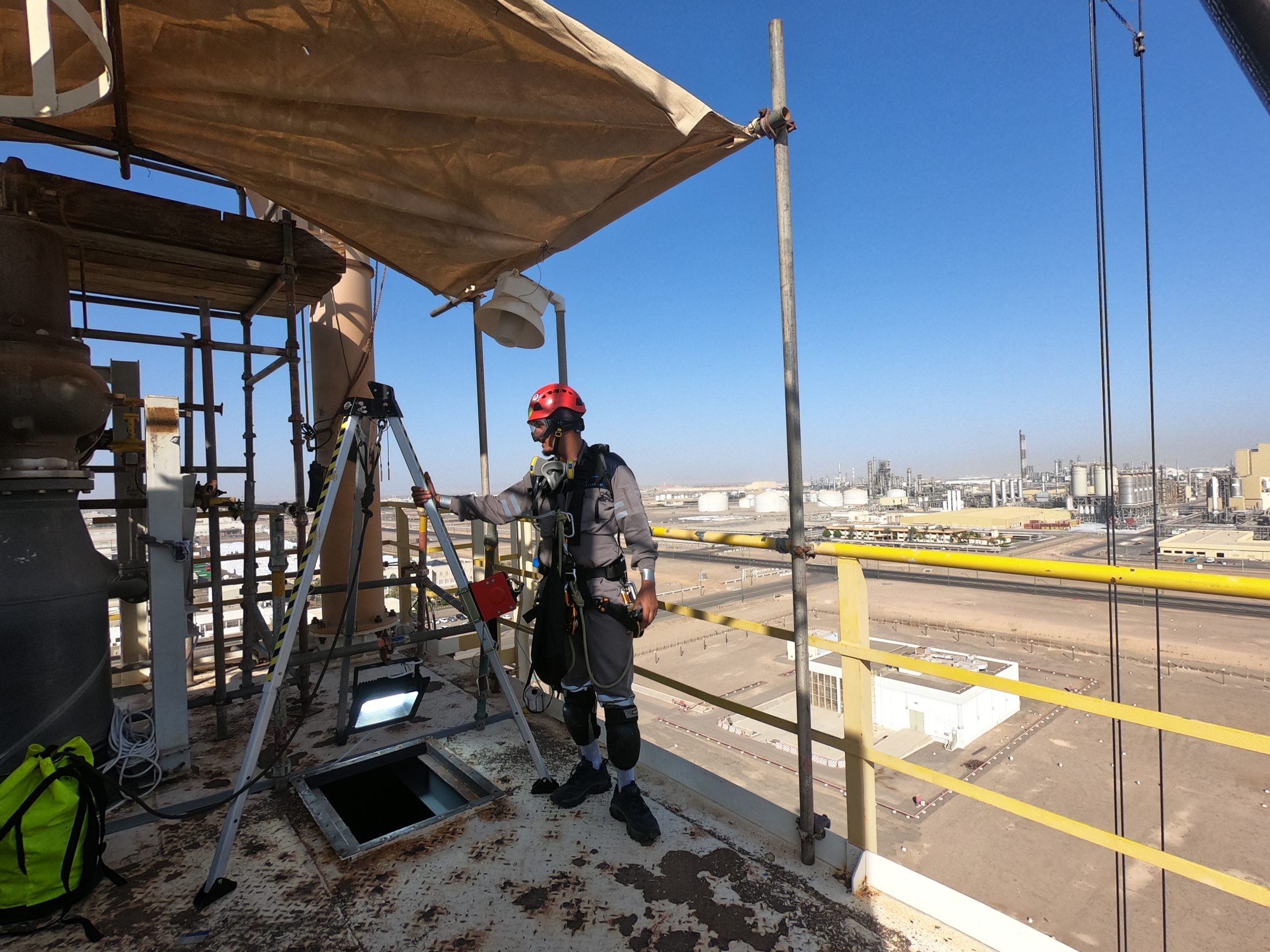 SABIC Gas Plant - Rope Access
