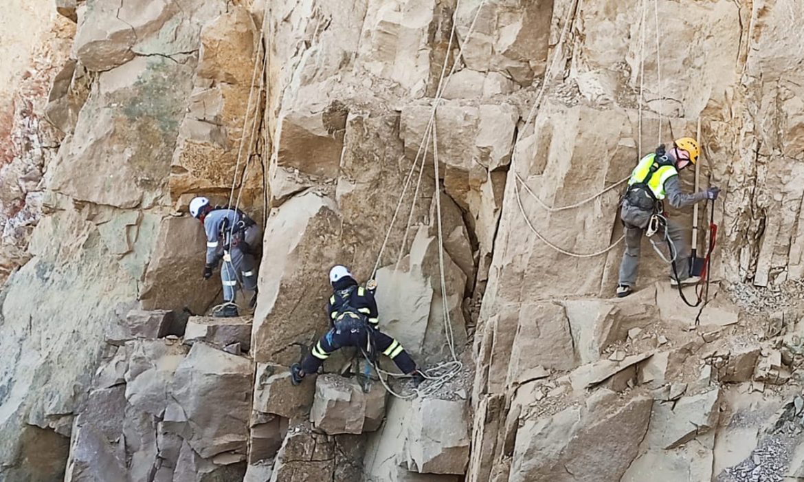 Rockfall Mitigation - Rope Access